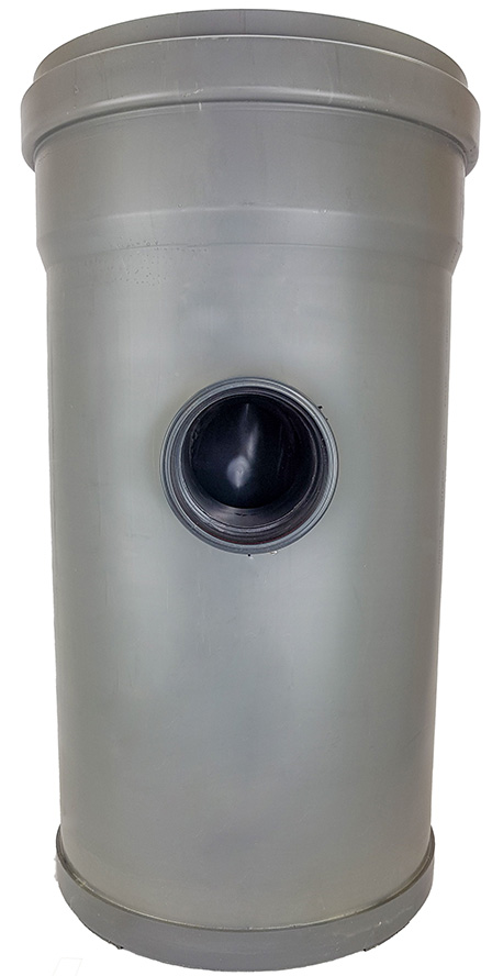 PVC regenwaterfilterput met t-filterstuk / PVC inspectieput / PVC ...